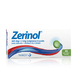 Zerinol 300mg+2mg 20 Compresse Rivestite